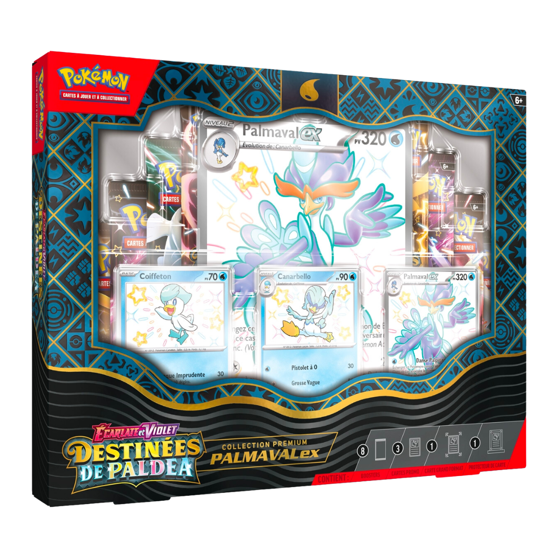 Coffret Pokémon Premium Destinées de Paldea EV04.5 – JollyCards