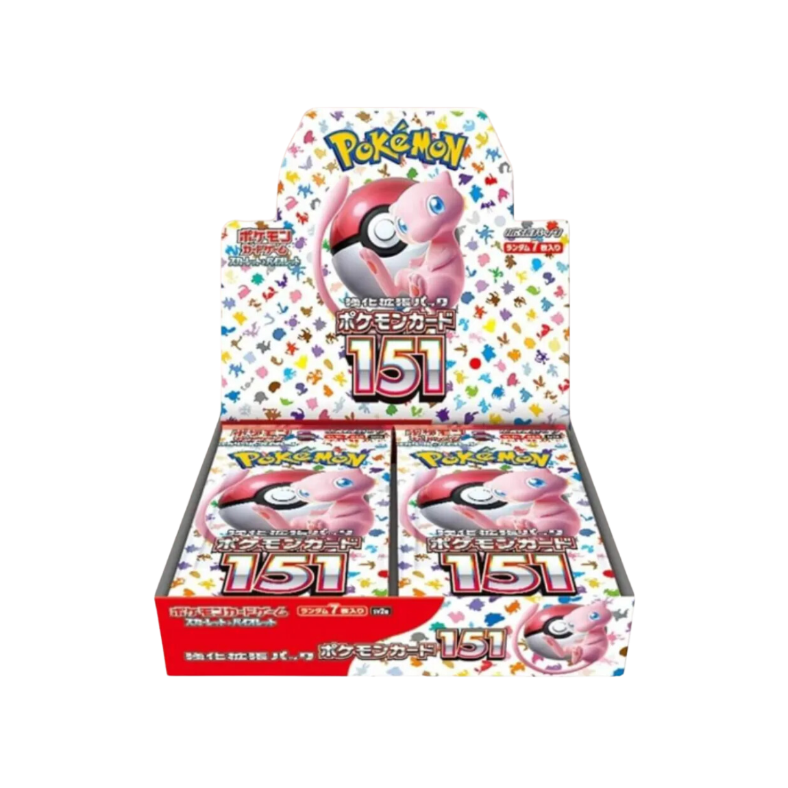 Display Pokémon 151 sv2a - 20 Boosters TCG Japonais – JollyCards