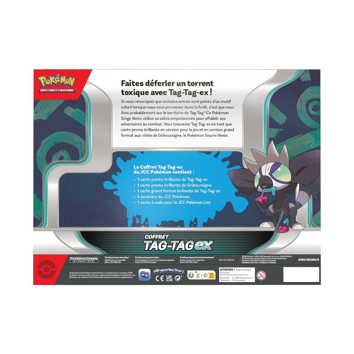Coffret Exclusif Pokémon Tag-Tag-ex : Cartes Promo et Boosters – JollyCards